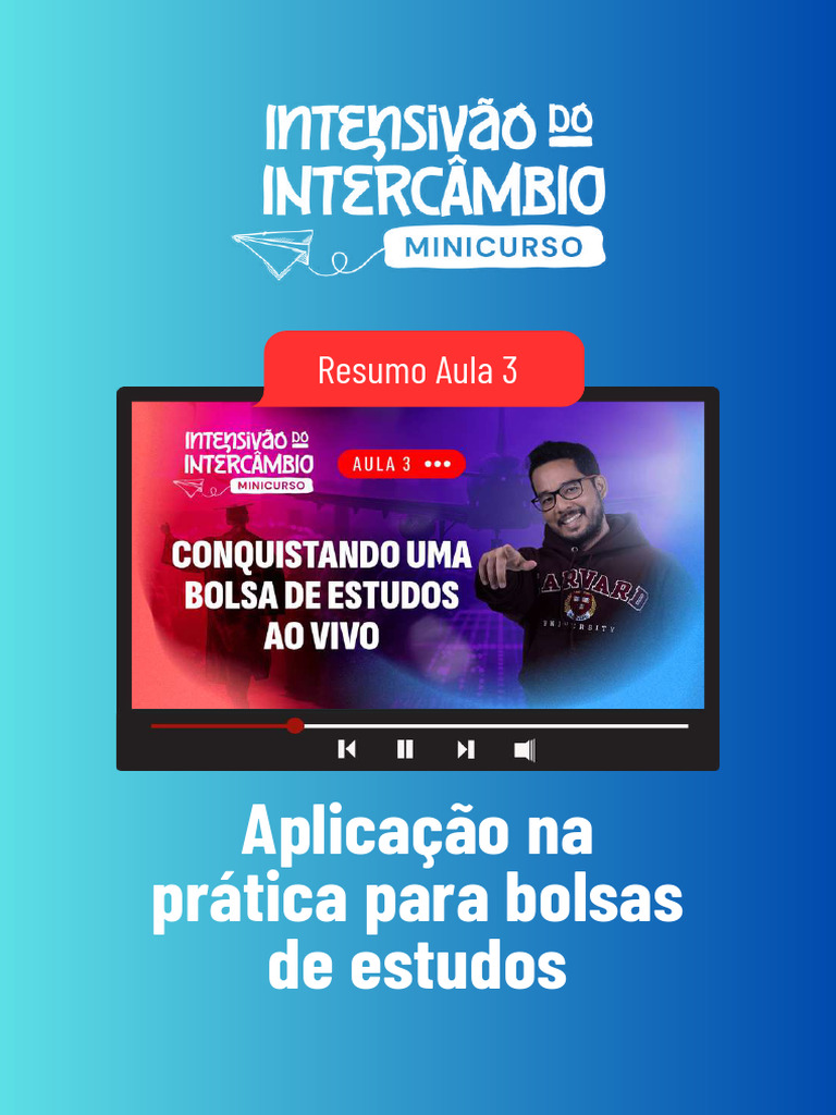 Resumo Intensivao Do Intercambio Gratuito Aula 03 | PDF