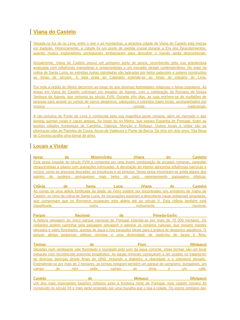 Viana Do Castelo 2 | PDF