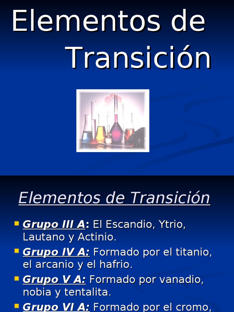 Metales de Transicion | PDF | Complejo de Coordinación | Rieles