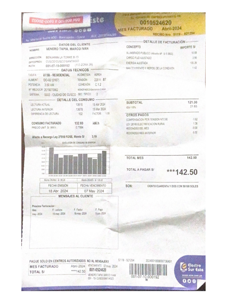 Datos Del Cliente | PDF