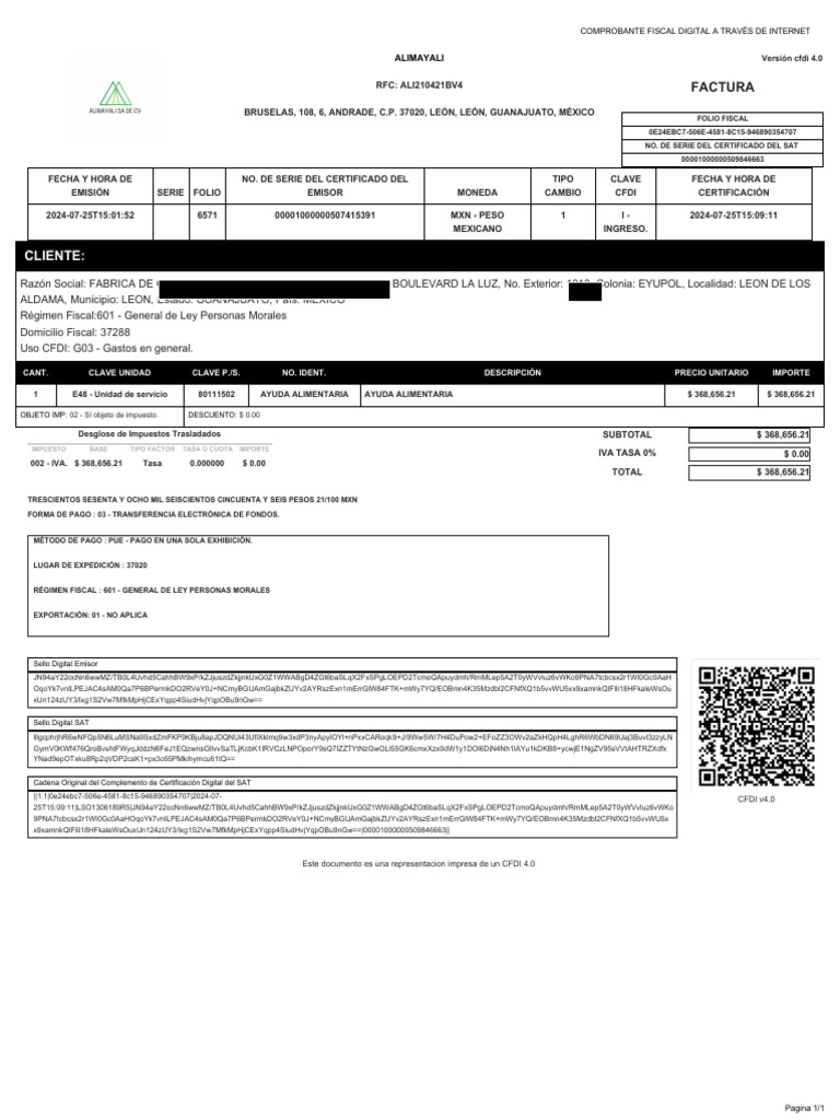 AYUDA ALIMENTARIA | PDF