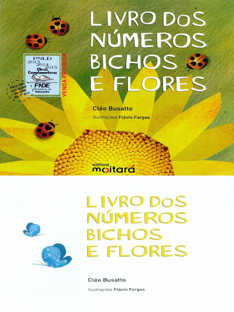 Livro Dos Numero Bichos e Flores | PDF