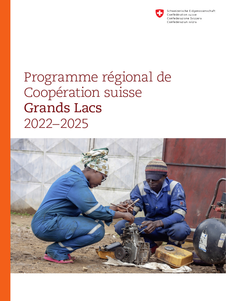 Swiss Cooperation Programme Grands Lacs 2022 2025 - FR | PDF