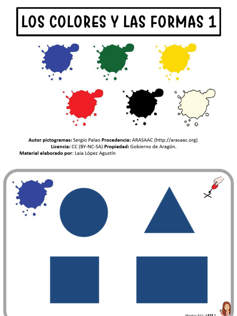 Los Colores y Las Formas | PDF