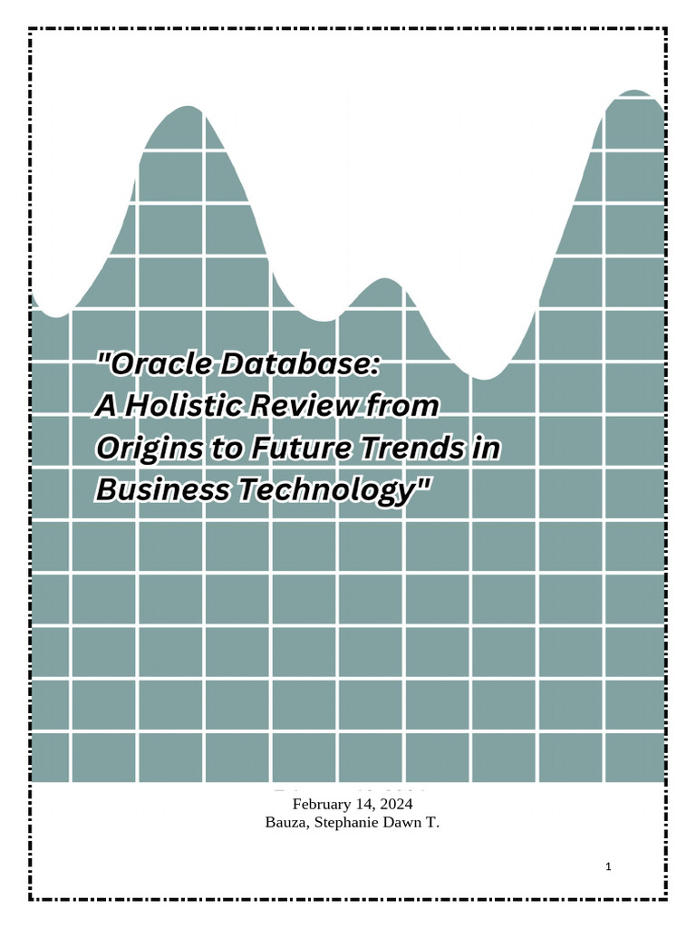 Oracle Database | PDF