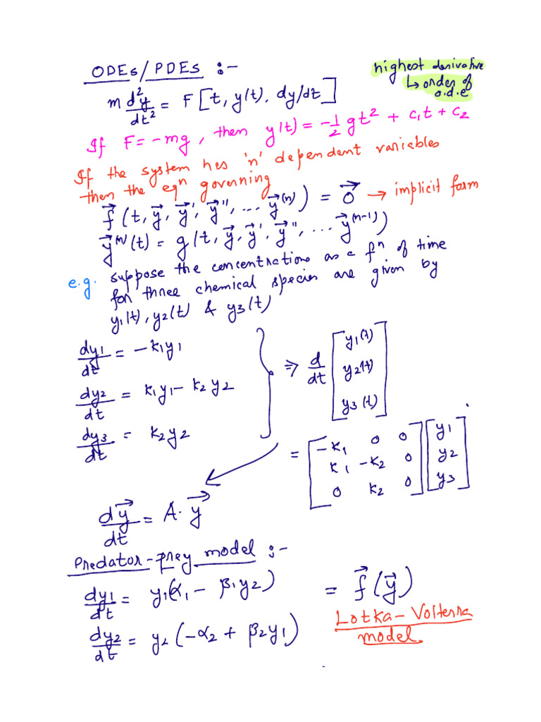 Differential Equations | PDF