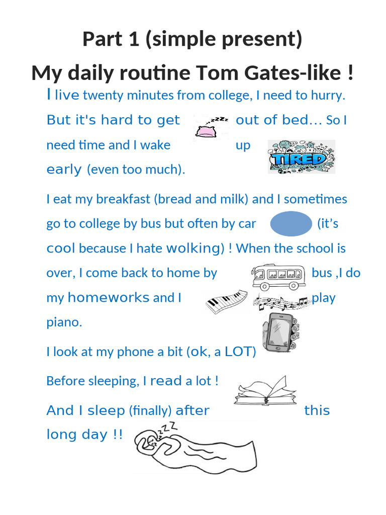 Daily Routine | PDF