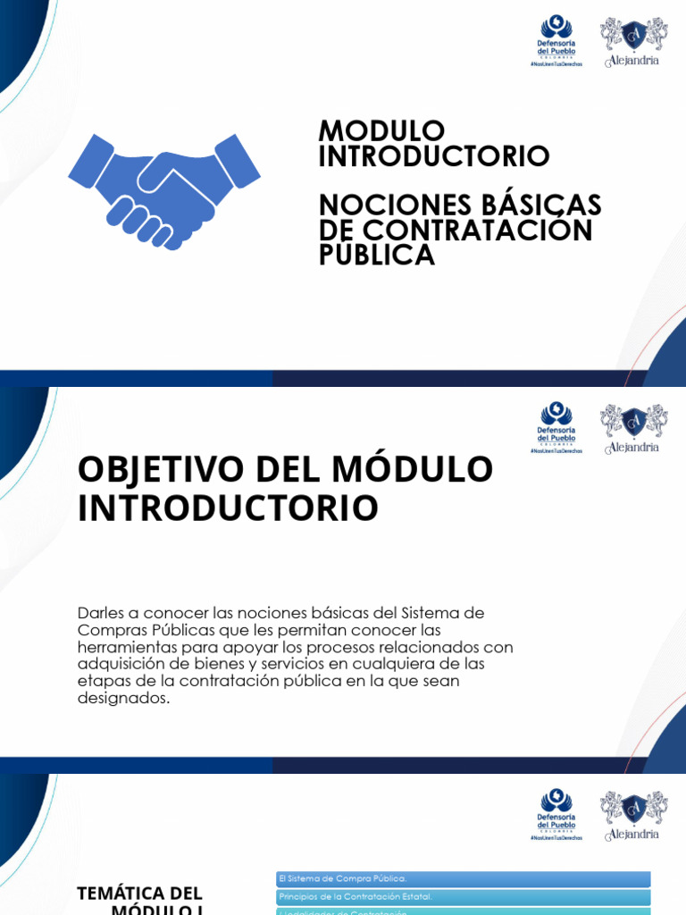 Modulo I SECOP II Introductorio | PDF