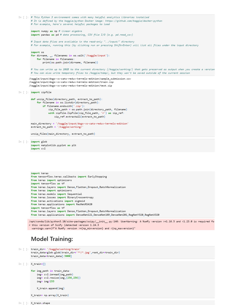 Deep Learning CNN Project | PDF