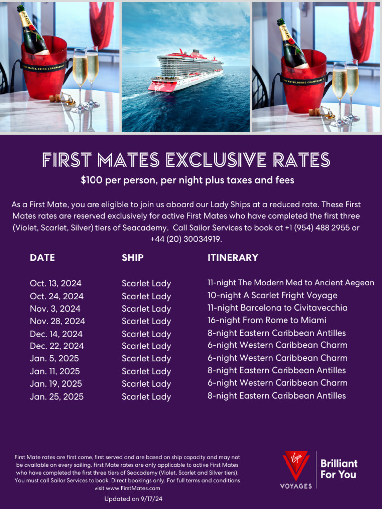 First+Mate+Rates+Flyer | PDF