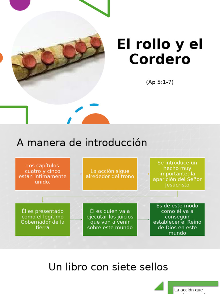 El Rollo y El Cordero | PDF | Cordero de Dios | Libro de revelación