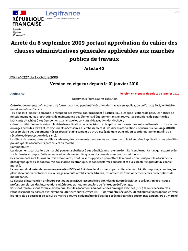 Article 40 DOE | PDF