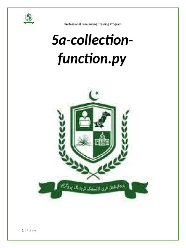 5a Collection Function | PDF