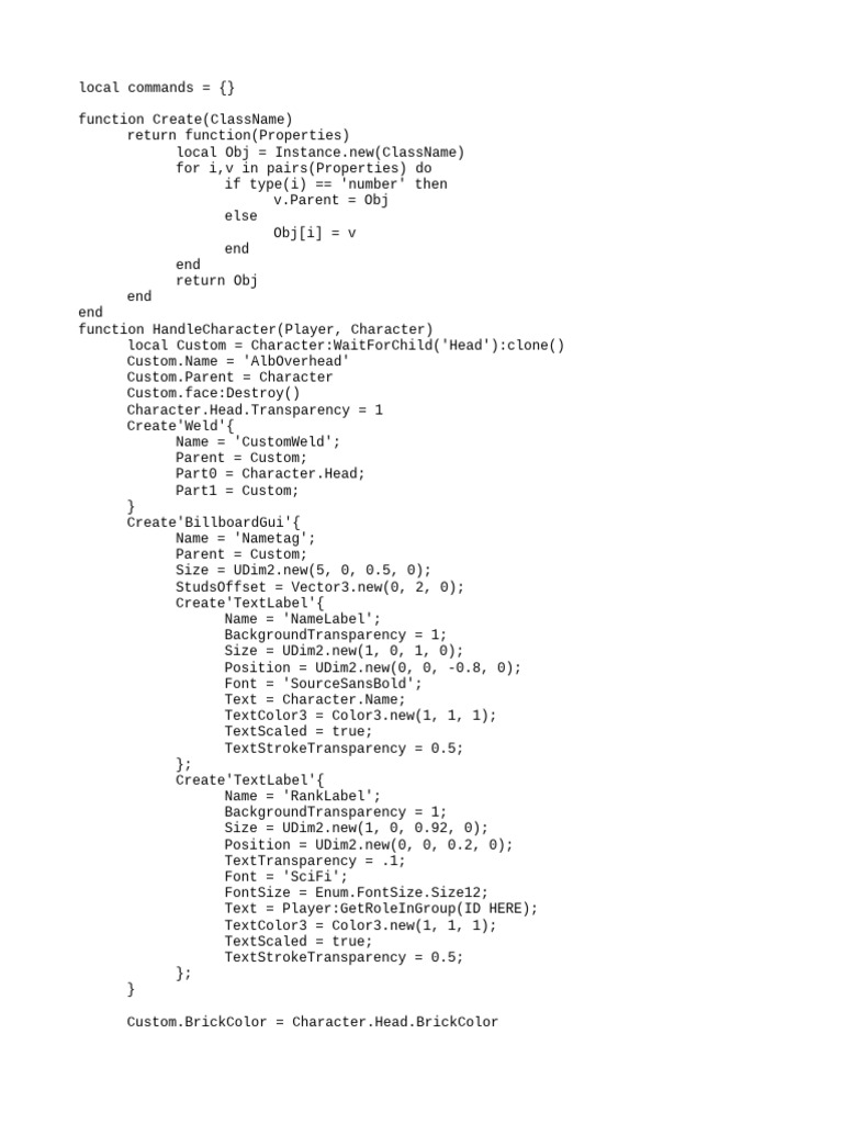 Overhead Rank GUI | PDF