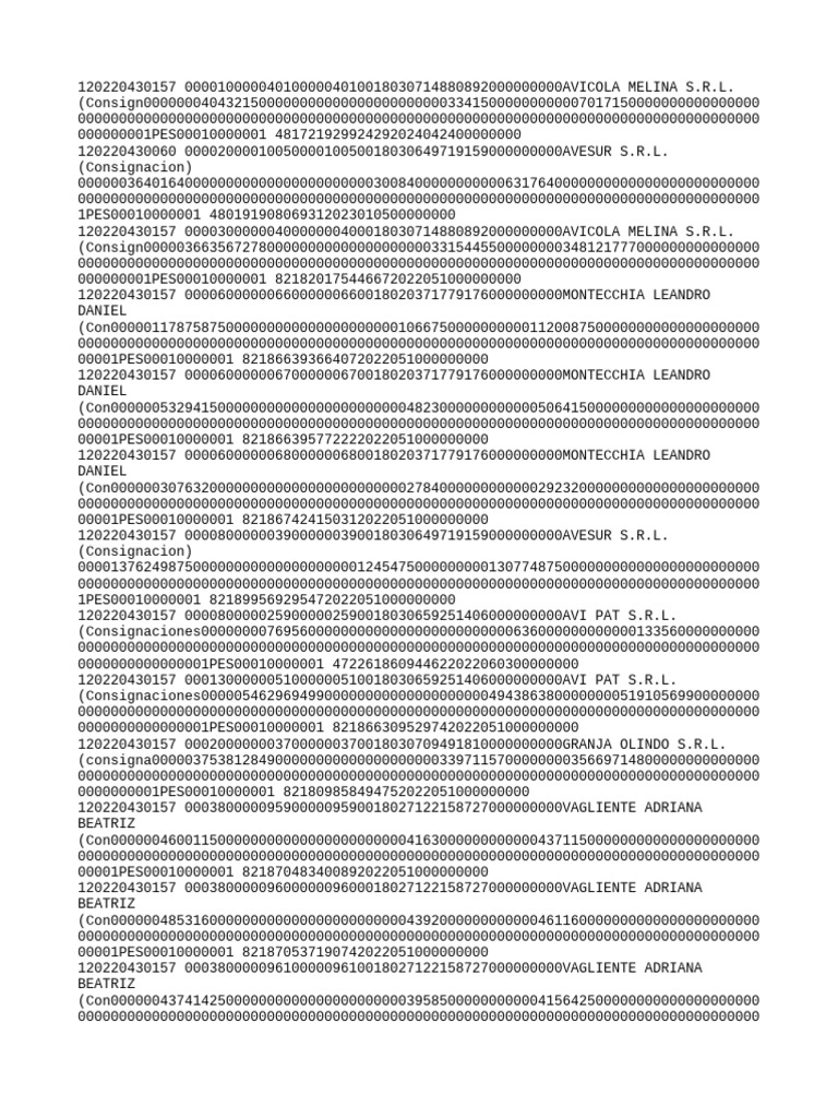 DuplicadosCabeceraTipo1 20224 | PDF