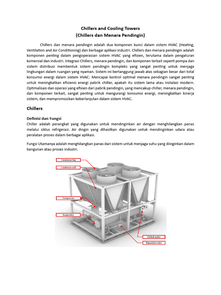 Chillers and Cooling Towers | PDF