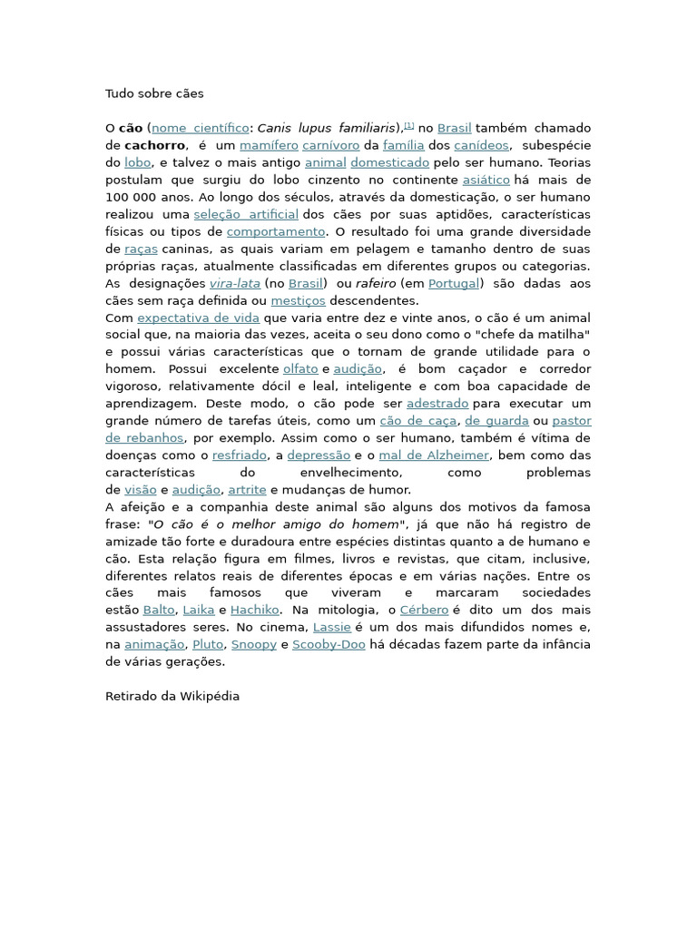 Tudo Sobre Cães | PDF