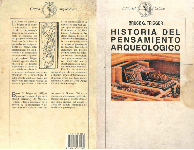 Historia Del Pensamiento Arqueológico - Bruce G. Trigger (Portadas) | PDF
