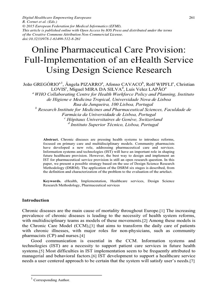 Full_Implementation_of_an_eHealth_Service_Using_Design_Science_Research | PDF