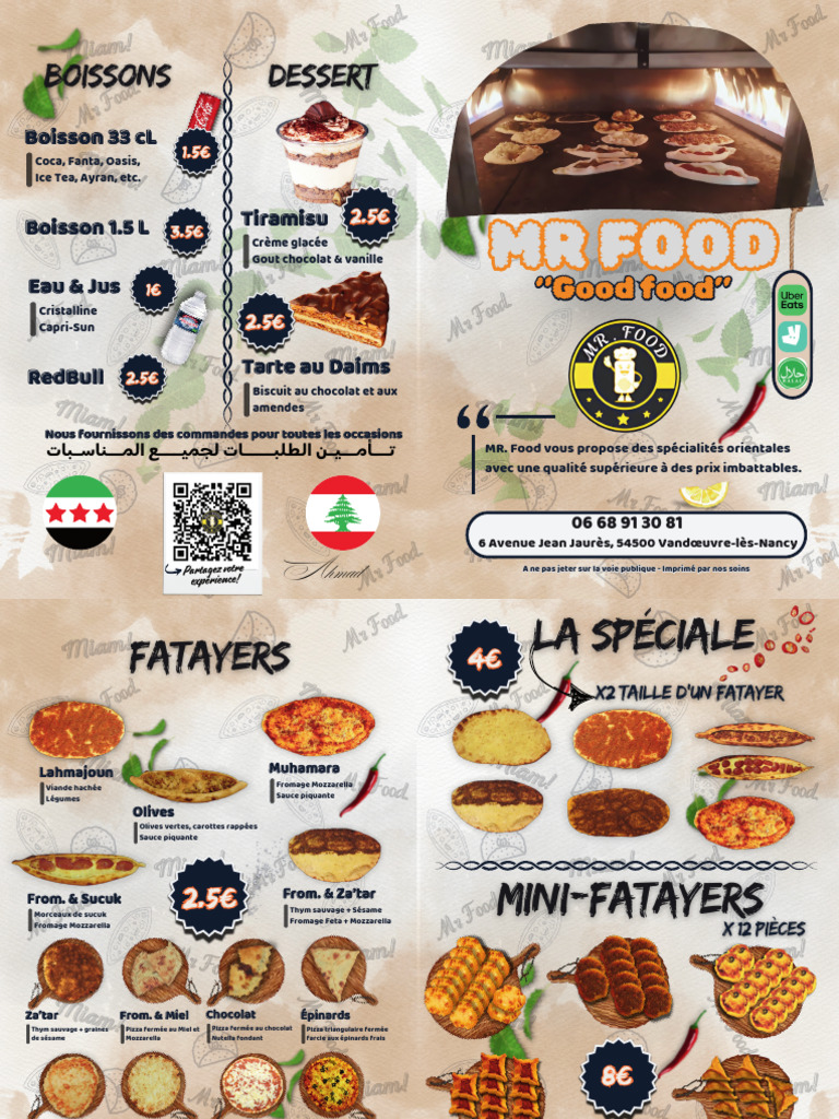 Flyer MR FOOD | PDF