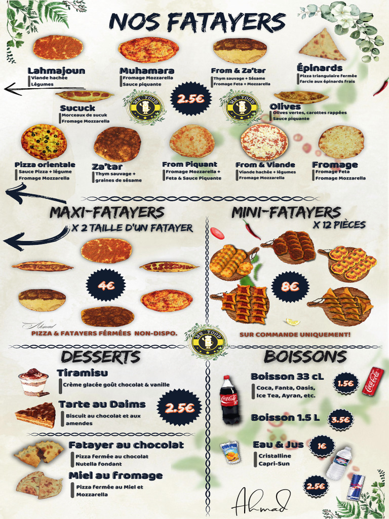Menu-Mural_MR_FOOD | PDF