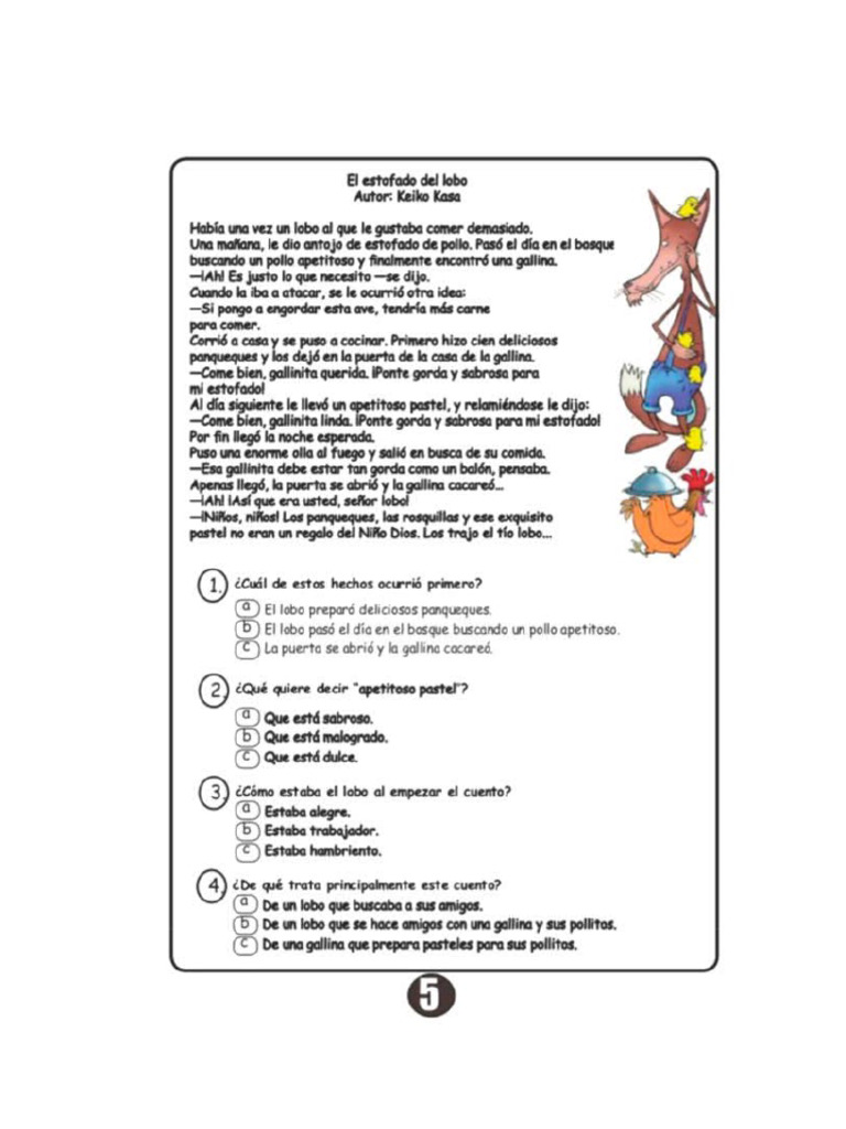 Cuento Del Lobo | PDF