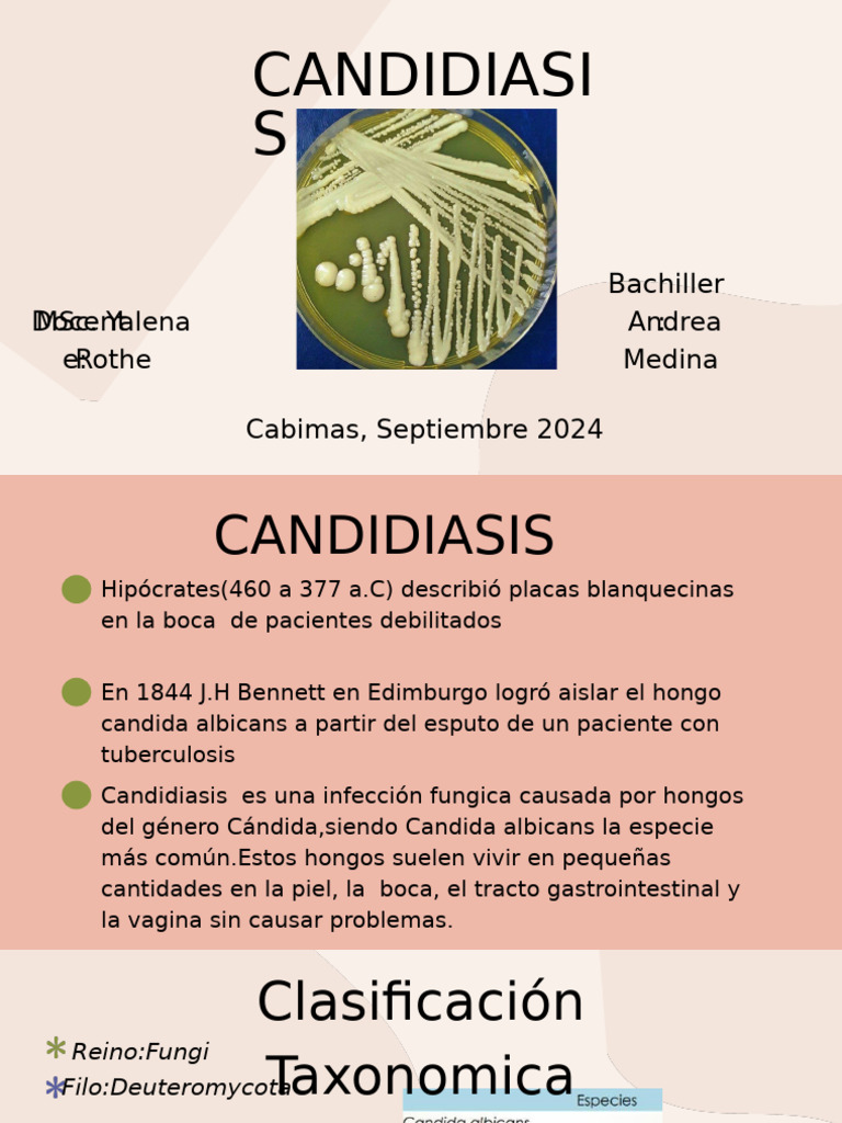 Cándidiasis | PDF