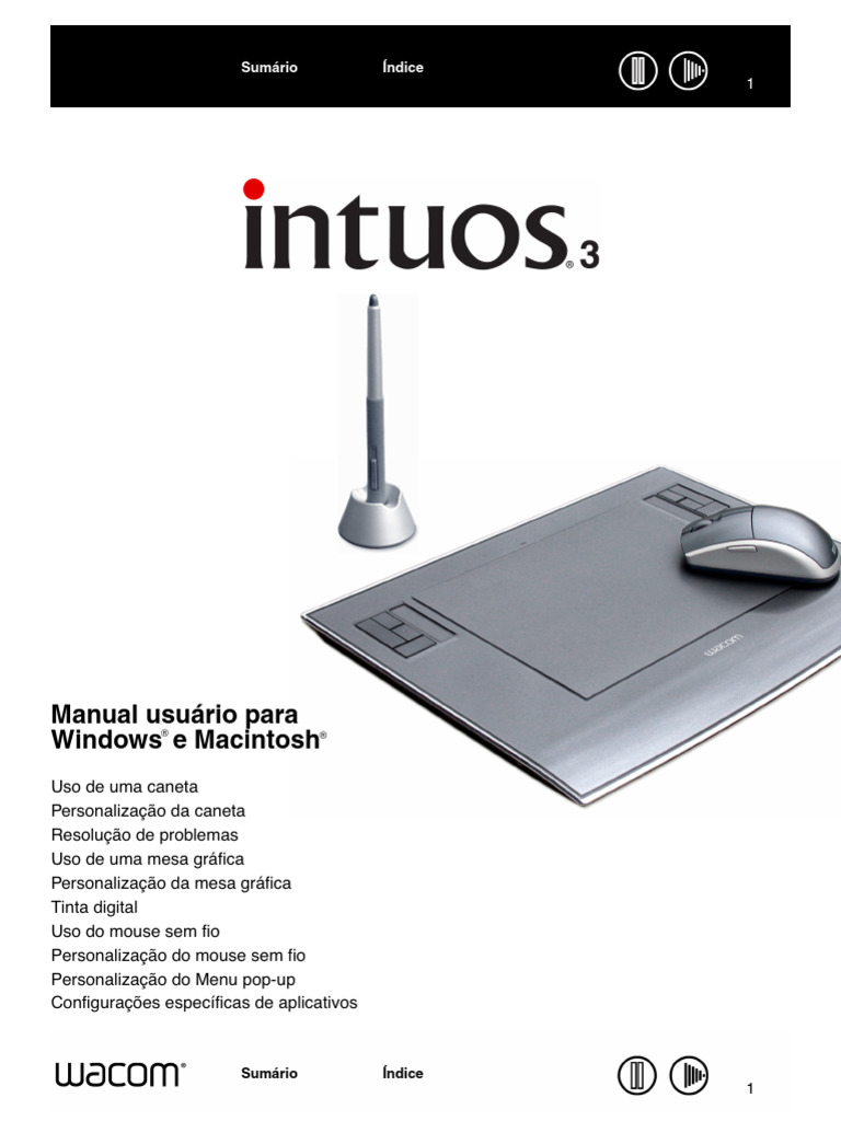 Wacom Manual Do Usuario | PDF