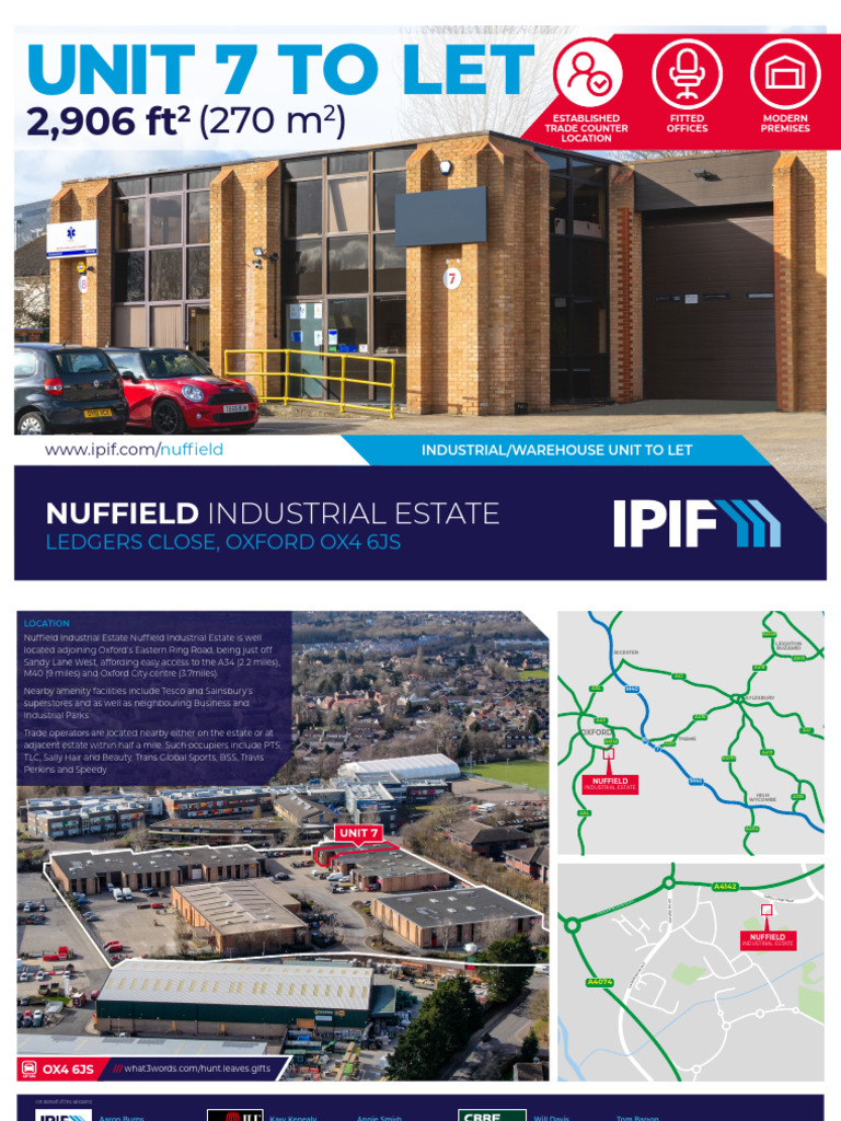 Unit 7 Nuffield Oxford Brochure | PDF