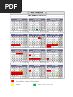 2025-26 Laporte School Year Calendar | PDF