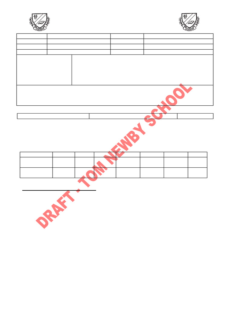 Grade 7 NS Exam November 2018 Watermark | PDF