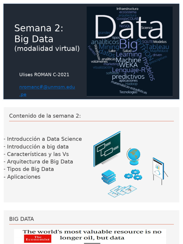 Semana 2 DataScience BIGData 2021 2 | PDF