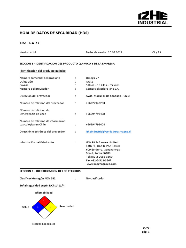 Omega 77 - Español | PDF