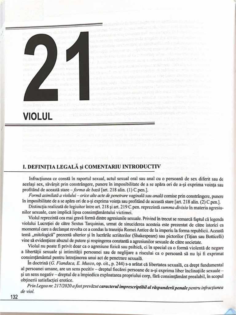 1 Fise Udroiu Infractiuni Sexuale | PDF