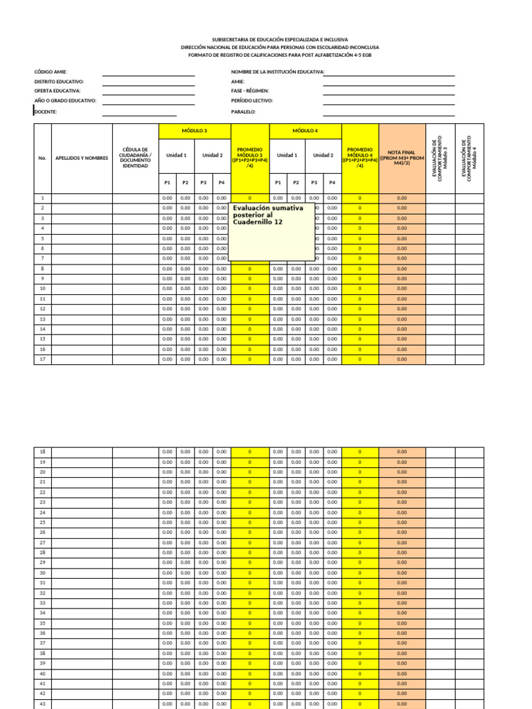 NOTAS 3ERO B LENGUAJE | PDF