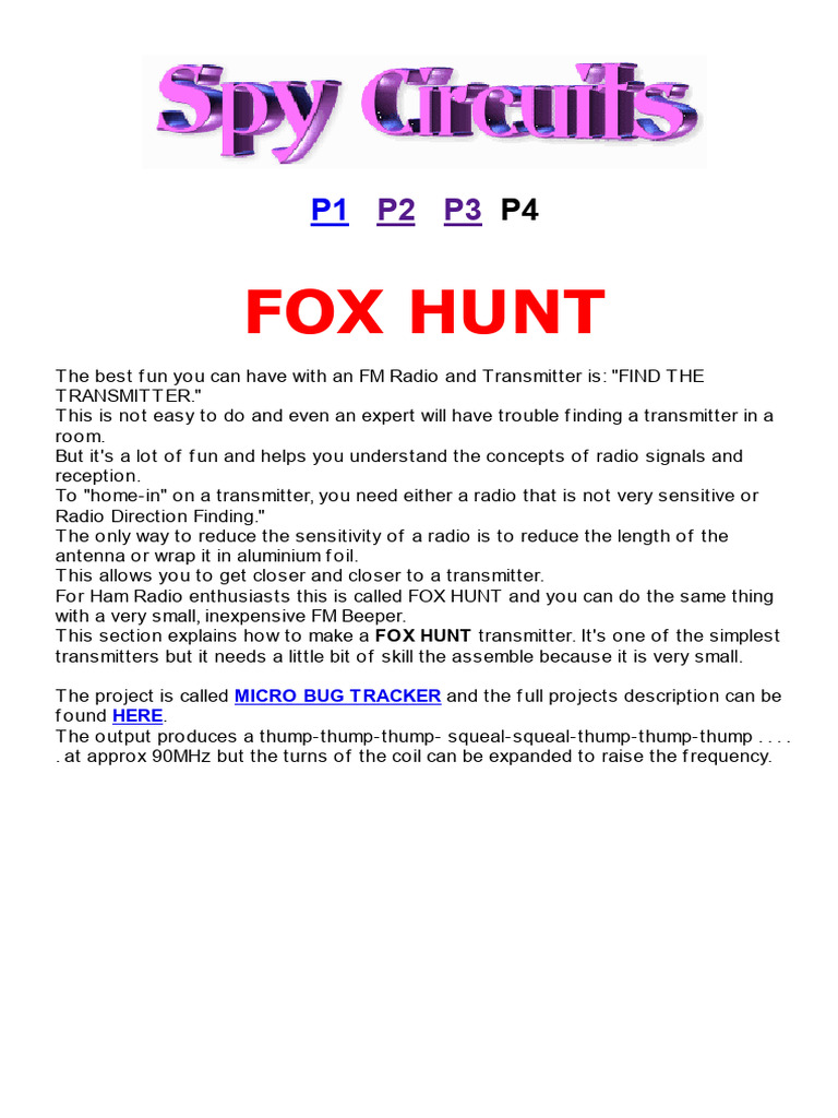Spy Circuits - Part 4 | PDF