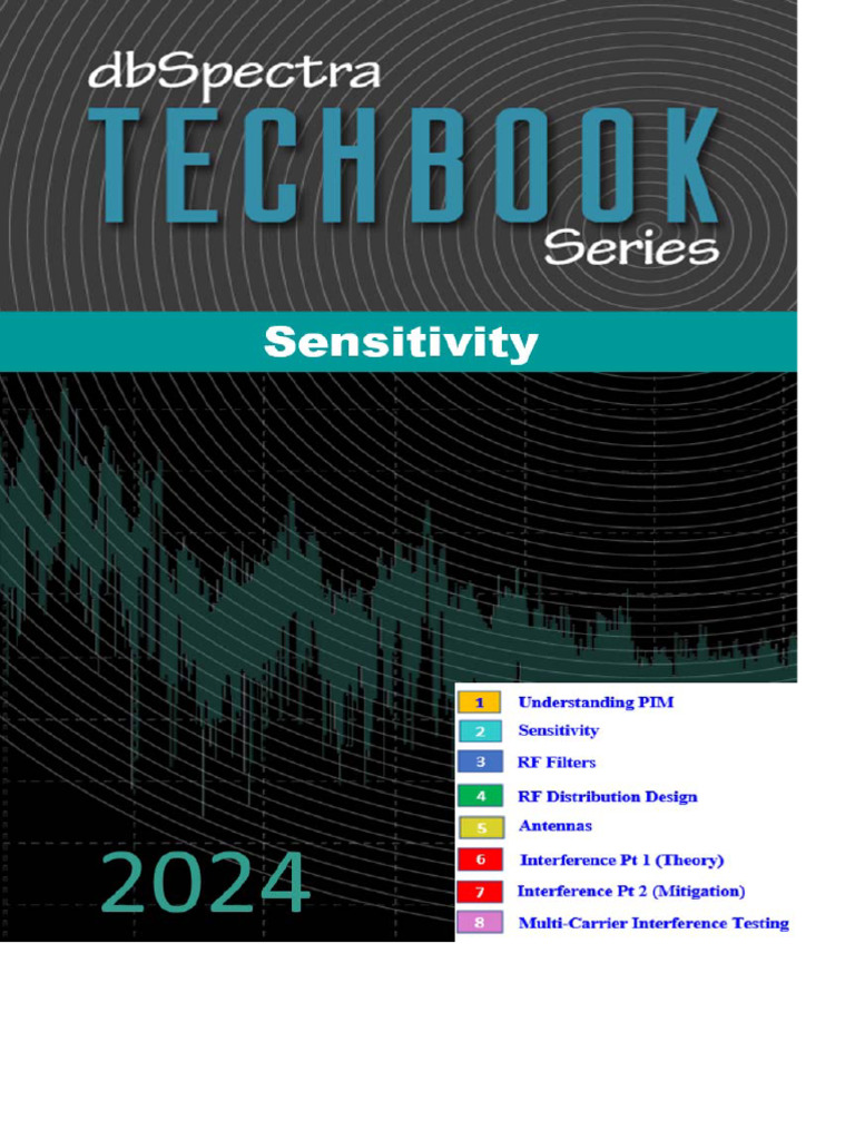 2 - Sensitivity (TECHBook) 2024 | PDF