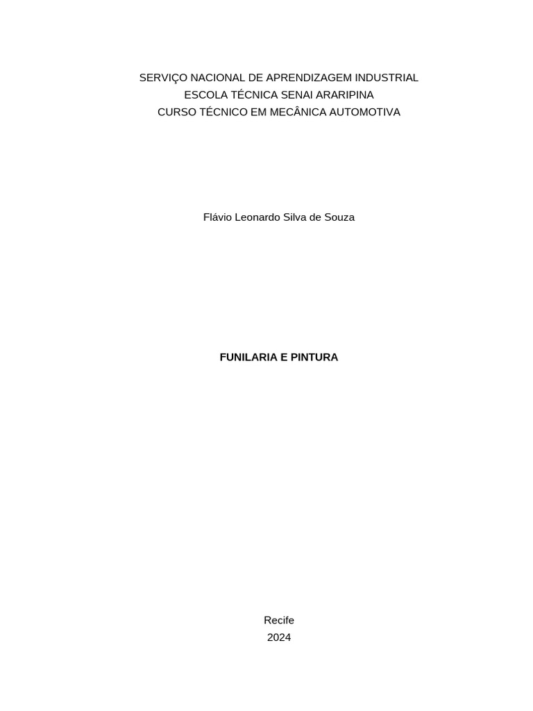 Modelo TCC Senai Pe | PDF