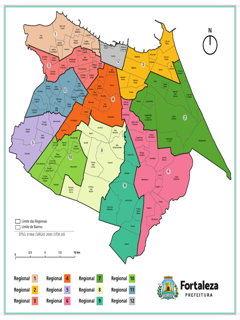 MAPA Regionais 12x12 m | PDF