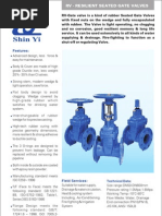 Gate Valve Dimensions | PDF