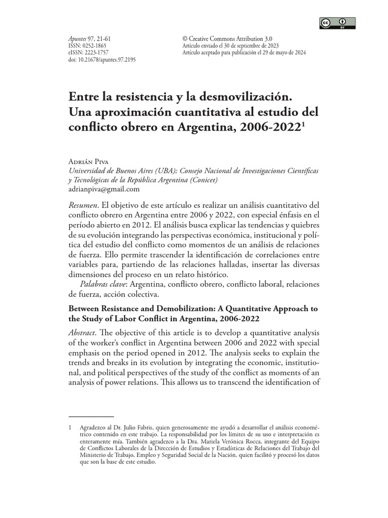 Entre La Resistencia y La Desmovilizacio | PDF