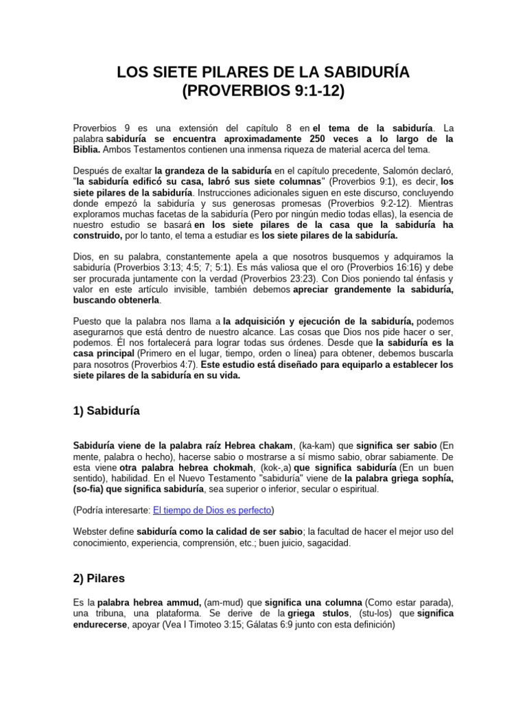 Los Siete Pilares de La Sabiduría | PDF