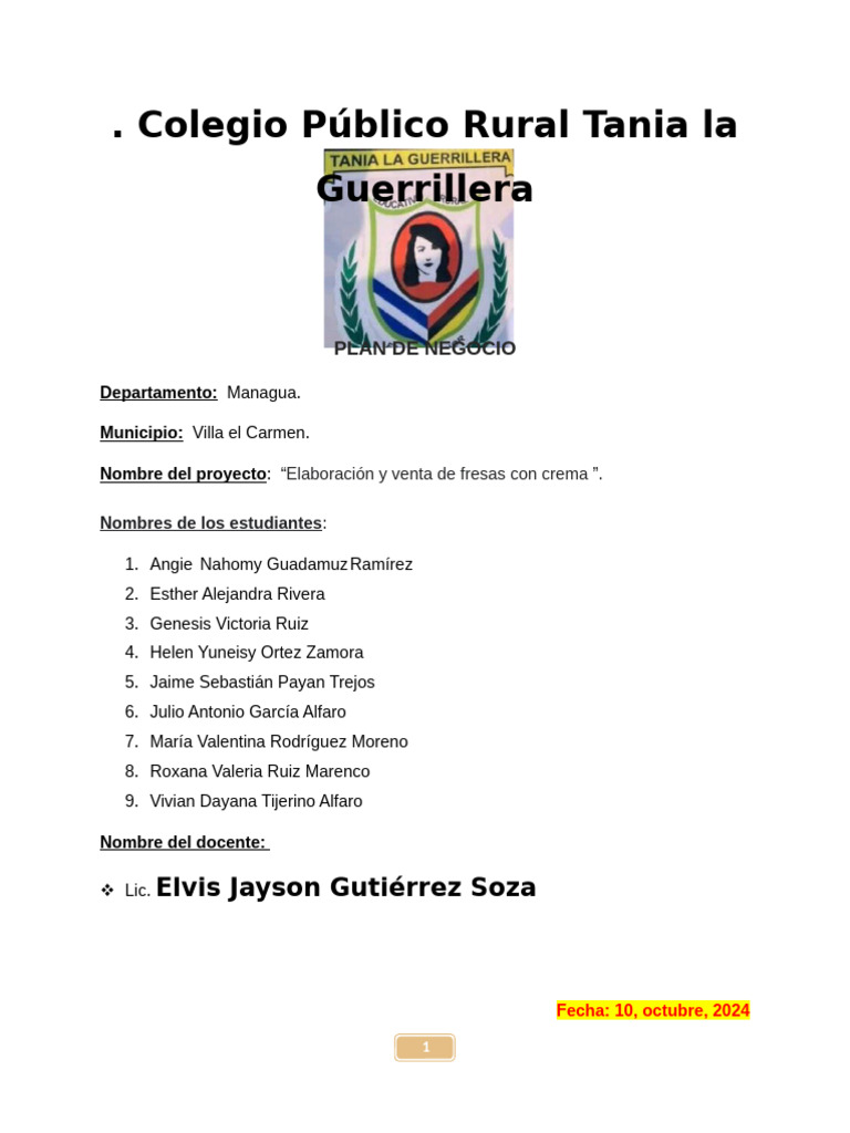 Proyecto AEP Motajatol 2023 | PDF