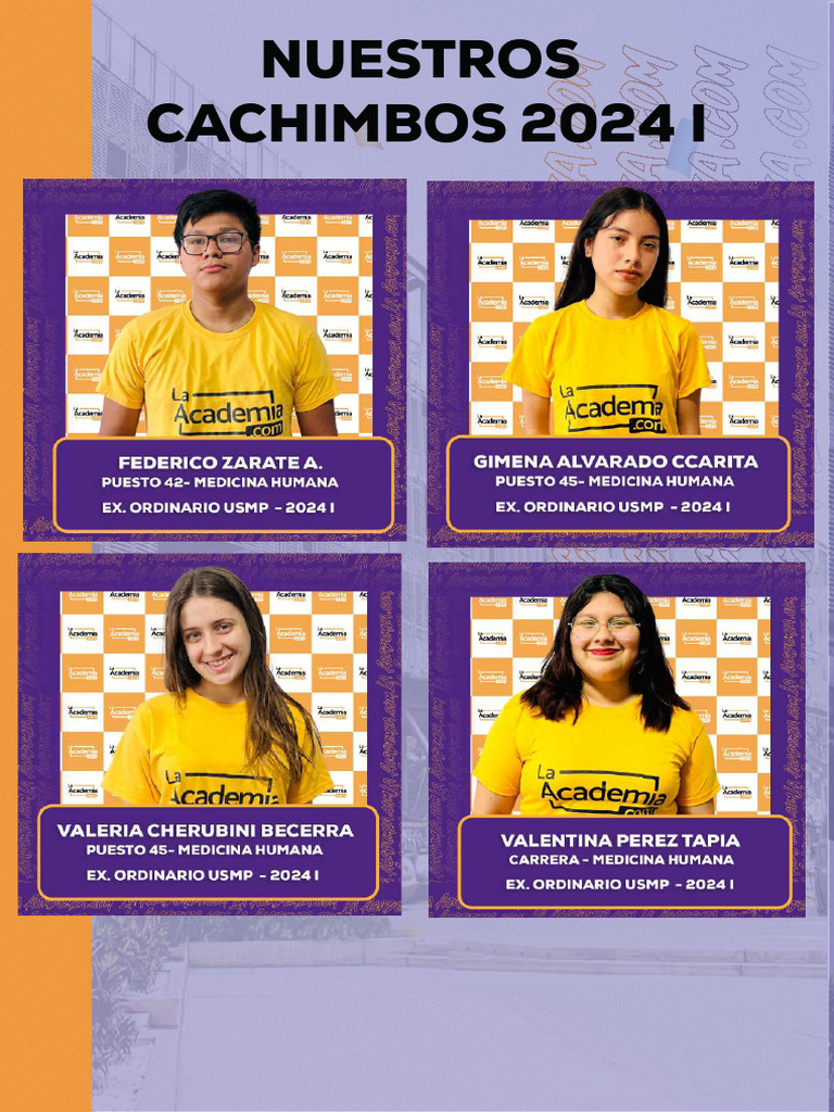 Cachimbos Usmp 2024 CP | PDF