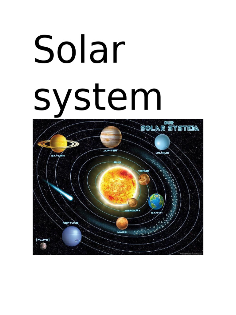 Solar System | PDF