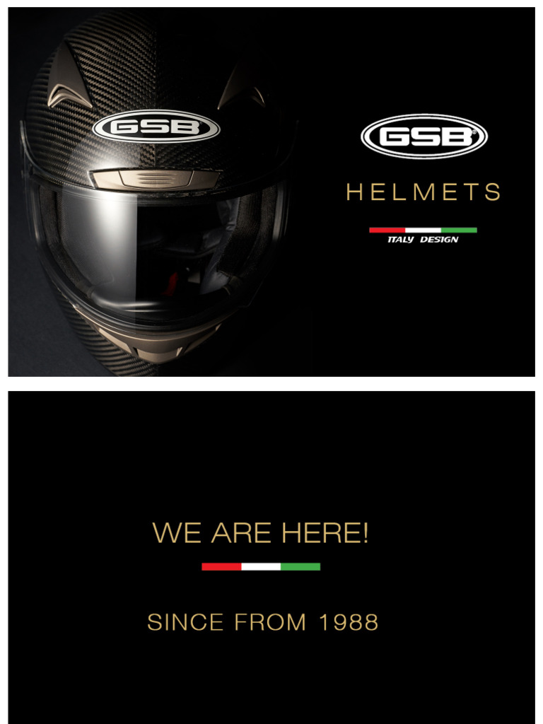 GSB Helmets Catalogue | PDF