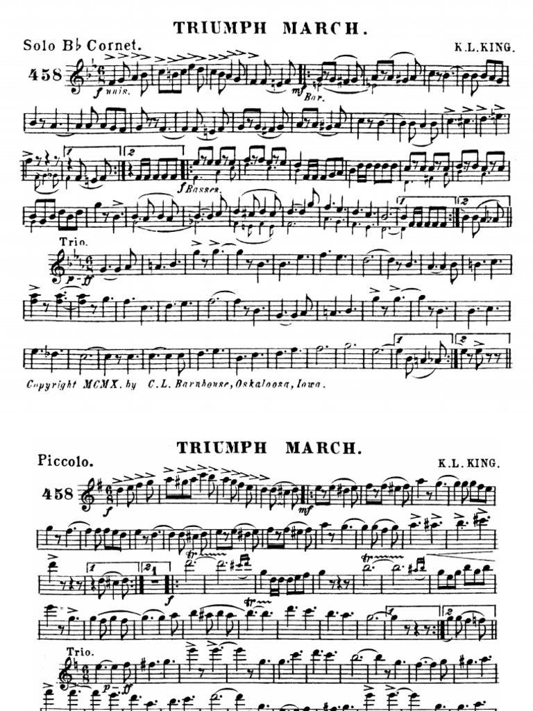 Triumph March Pdf