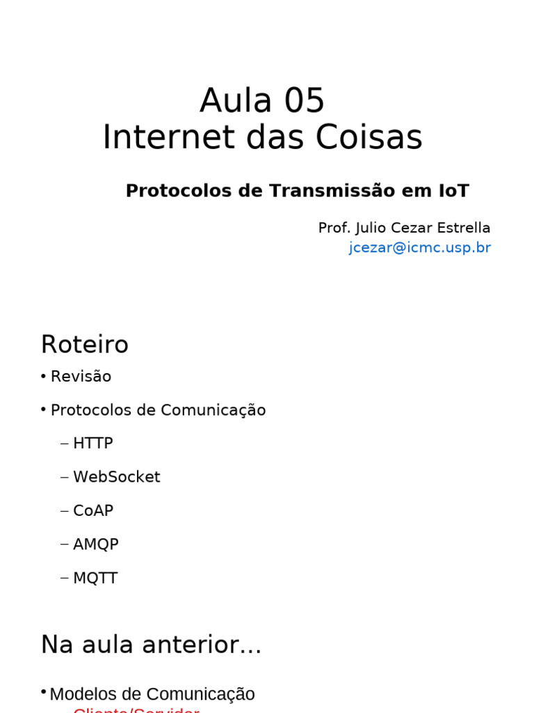 Aula 26 08 PROTOCOLOS IOT (2) | PDF