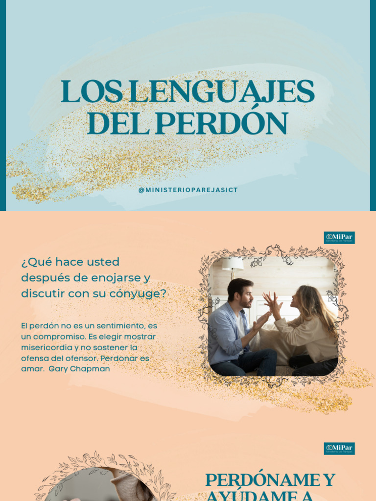 Mipar El Lenguaje Del Perdon | PDF