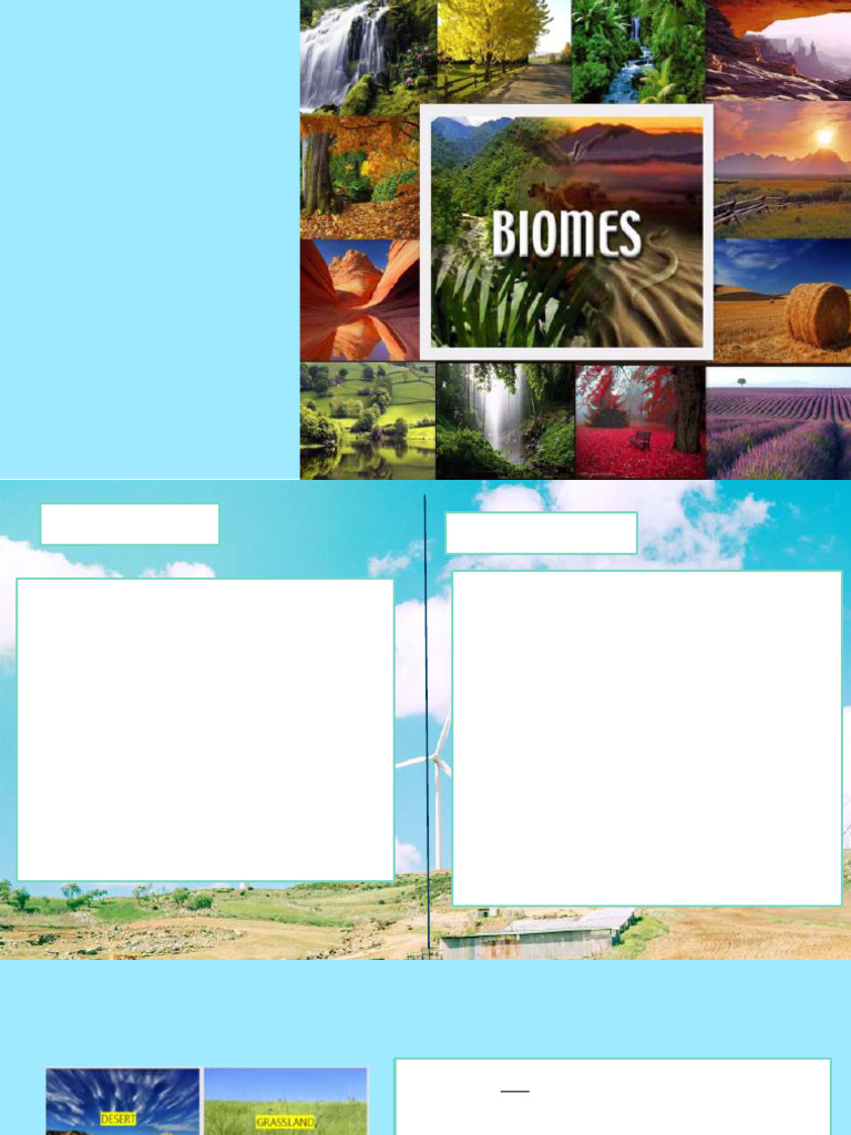 Biomes and Biodiversity | PDF